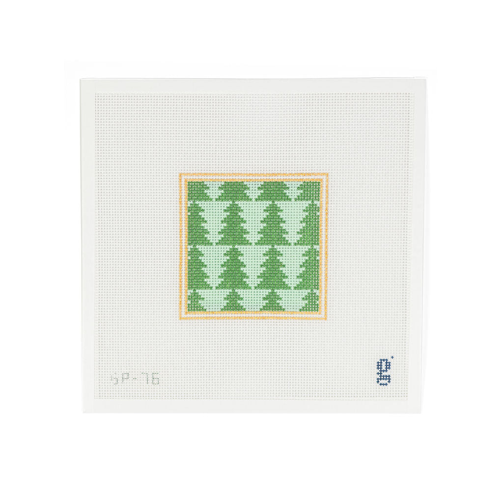 Interlocking Trees 4x4 – Goodpoint Needlepoint