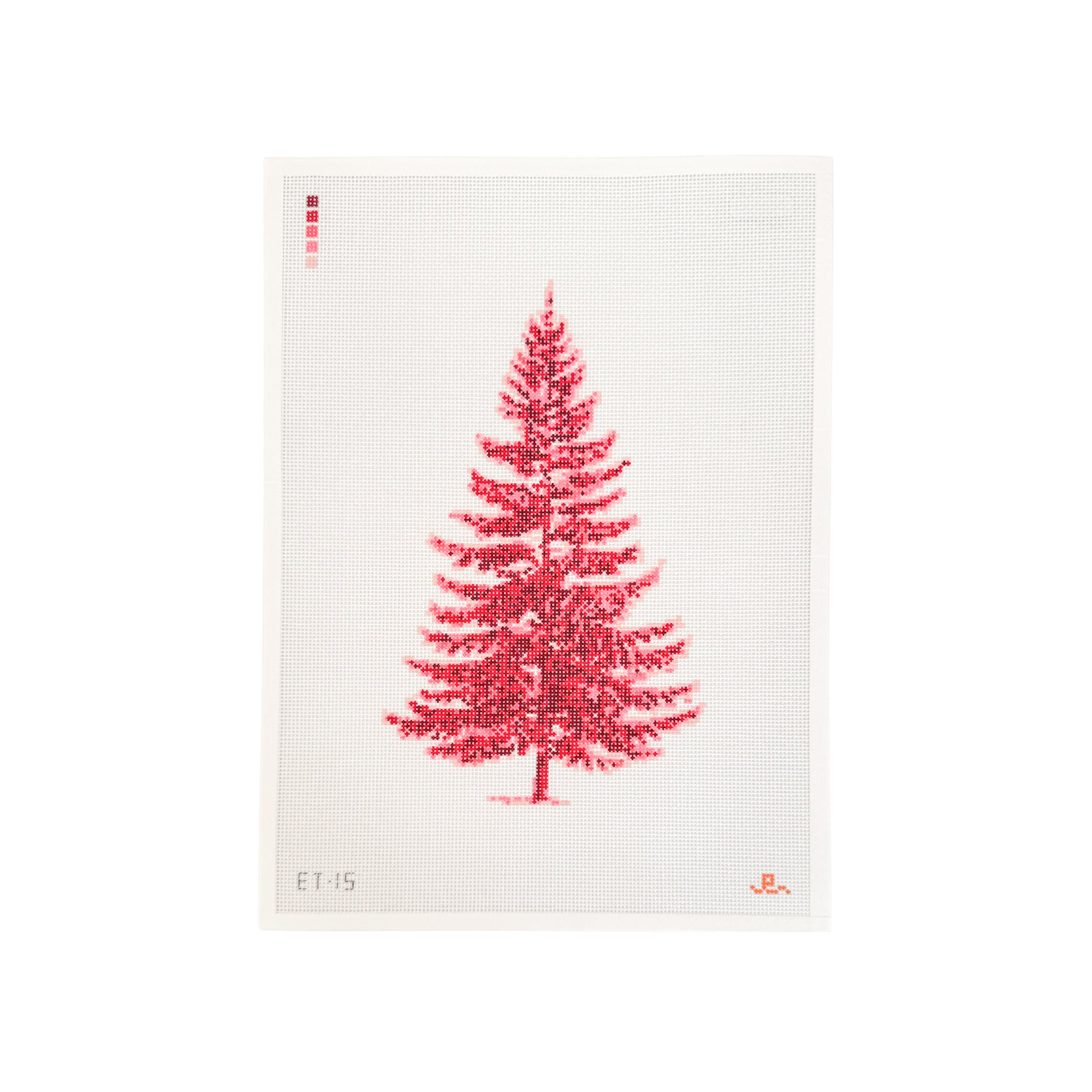 Red Fir Tree Canvas – Goodpoint Needlepoint