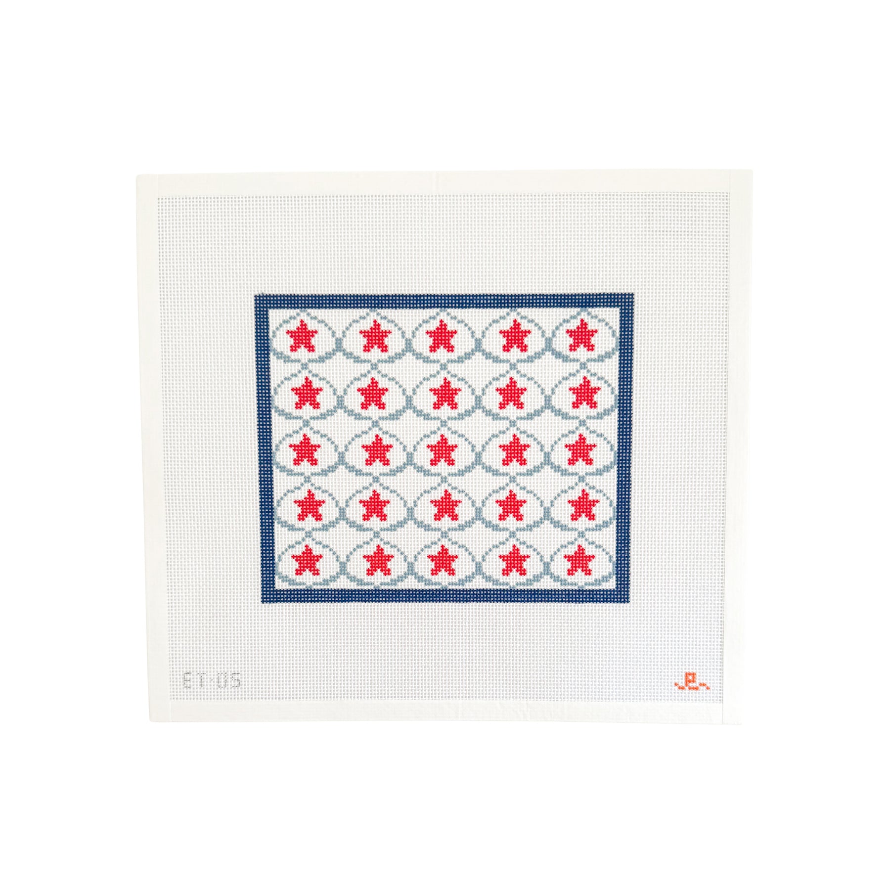 Patriotic Pattern Canvas – Goodpoint Needlepoint